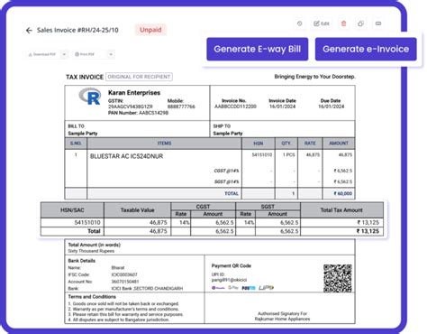 E Way Bill Format Excel PDF EWay Bill Formats