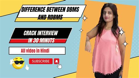 Difference Between Dbms And Rdbms Keys In Rdbms Viralvideo Dbmstutorials 😃 Youtube