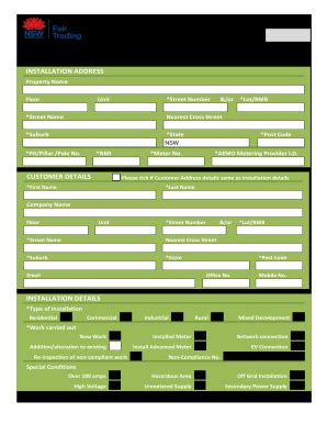 Certificate Compliance Electrical Fill Online Printable Fillable