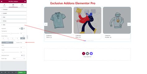 How To Configure Style Woo Category Widget With Elementor Exclusive