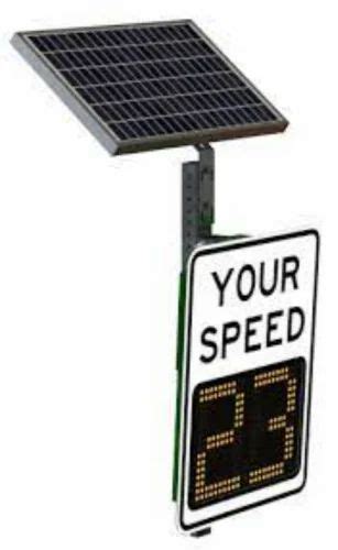 Solar Speed Sign At ₹ 101000 Solar Signage In Vadodara Id 26450450397