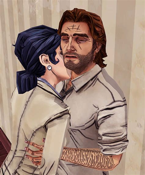 Bigby Wolf And Snow White Kiss