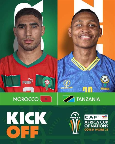 Watch Highlights MOROCCO TANZANIA AFCON Zambian Sports