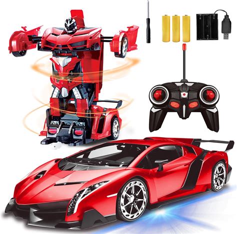 Amenon Remote Control Transform Car Robot Toy With Lights In Nepal At