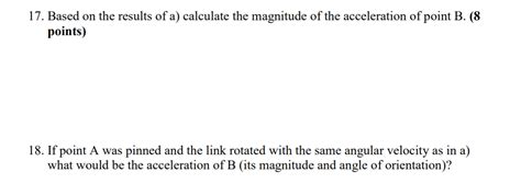 Solved The Link Shown Rotates With Constant Angular Speed Chegg