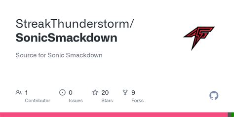 Github Streakthunderstorm Sonicsmackdown Source For Sonic Smackdown