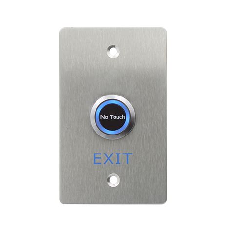 NO TOUCH SENSITIVE EXIT BUTTONS