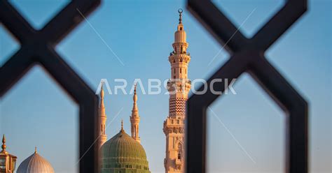 المسجد النبوي الشريف في المدينة المنورة في المملكة العربية السعودية