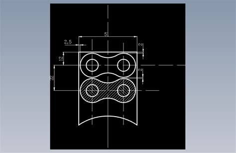 链条连接件的冲压模具cad设计 Autocad 2010 模型图纸下载 懒石网