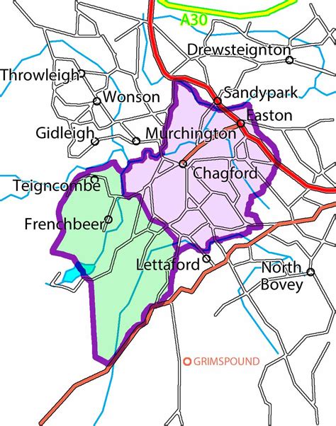 Tithe Map Chagford Local History Society
