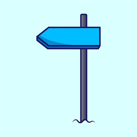 Señales de flecha de carretera icono de vector izquierdo y derecho