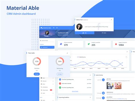 Flash Able Bootstrap 4 Admin Template By Codedthemes On Dribbble