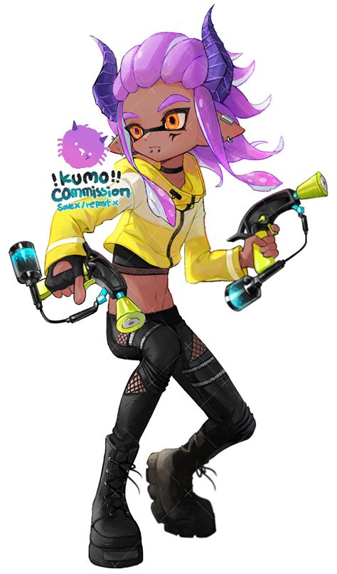 Inkling And Inkling Boy Splatoon Drawn By Kumo Kumo Hsc Danbooru