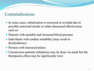 Recent Recommendation For Nasal Nebulization PPTX