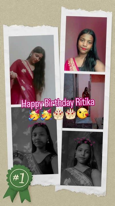 Happy Birthday Ritika 🎂 🥳 🎉 🎈 🎁 🎊 Youtube
