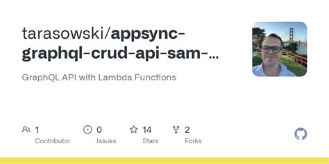 Github Tarasowskiappsync Graphql Crud Api Sam Template Graphql Api With Lambda Functions