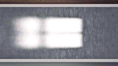 Background With Sunlight Falling On Surface From Window Animation Naturalistic Movement Of