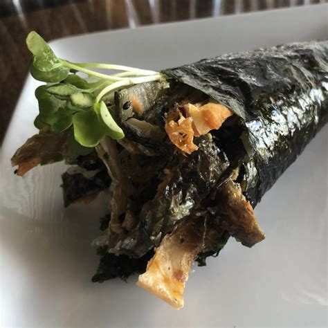Salmon Skin Hand Roll Miso Phat Sushi
