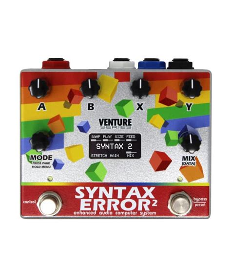 Alexander Pedals Syntax Error 2 Stompboxcl