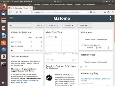 How To Install Matomo Open Source Analytics On Ubuntu 1804 Bionic