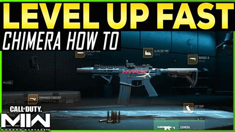 Mw2 How To Level Up Chimera Fast And Easy Level Up Guns Fast Youtube