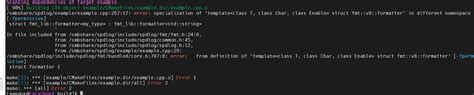 Build Example Error On Gcc Issue Gabime Spdlog Github