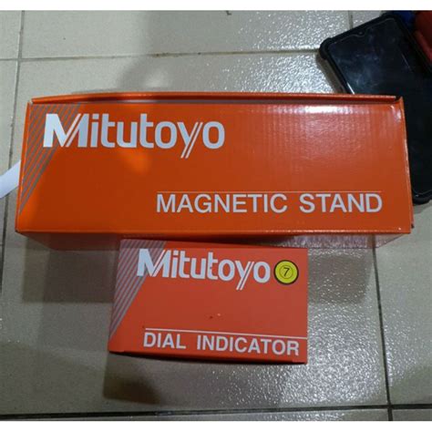 Jual Mitutoyo Dial Indicator Dan Magnetic Stand Mitutoyo Shopee Indonesia