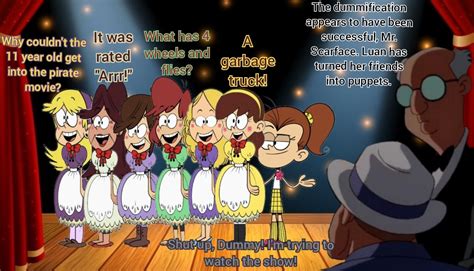 Luan Louds Ventriloquist Act By Ironmew05 On Deviantart