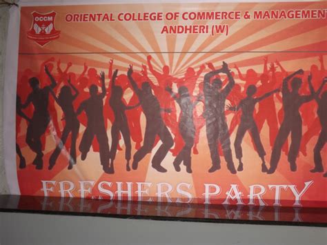 Fresher Party Oriental College Of Commerce And Management