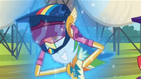 Rainbow Dash Takes Her Helmet Off By Gouhlsrule On Deviantart