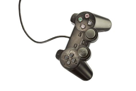 黑色遊戲控制器隔離在白色背景娛樂 休閒的 戳 设备png去背圖片素材免費下載，免摳圖設計圖案下載 Pngtree