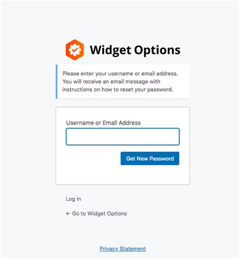 wordpress password reset url and other methods