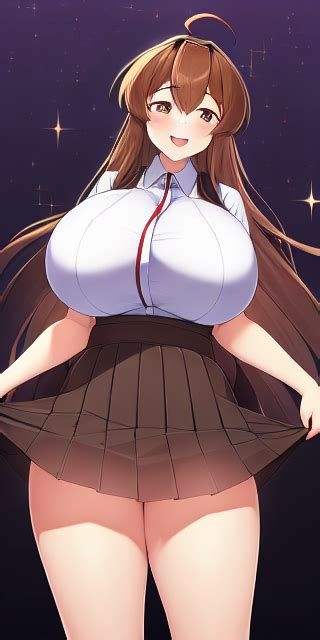 Ai Cute Anime Tyan Huge Boobs By Dzotyara On Deviantart