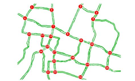 Illustration Of Real Road Network Download Scientific Diagram