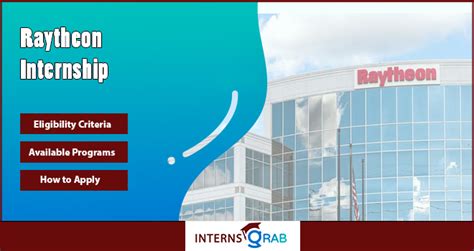 Raytheon Internship Gain Real‑world Tech Experience