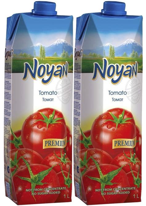 Noyan сок томатный прямого отжима, 1л х 2шт. Ноян - купить с доставкой ...