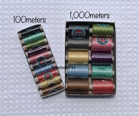 Apple Thread 1000m 100m Tkt 120 Lazada Ph