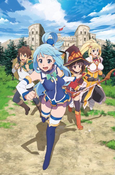 Anime Konosuba Season 2 Memperlihatkan Key Visual Baru Dan Desain