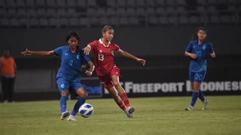 Timnas Indonesia Putri U 19 Kalah Telak Dari Thailand Sang Pelatih