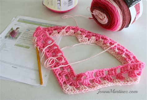 Raspberry Smoothie Crochet Poncho Tutorial Jonna Martinez