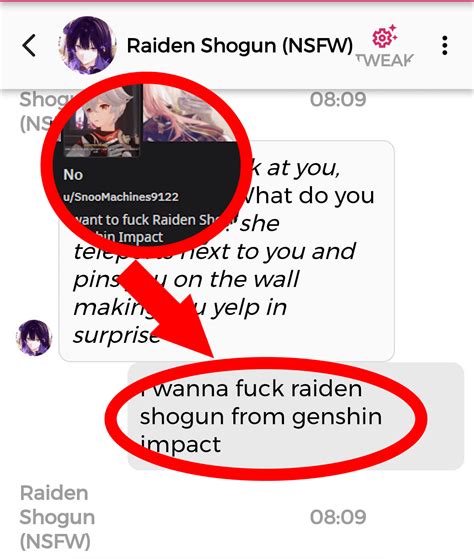 Omg They Added A Snoo Referrence In Chai Bots Rokbuddygenshin