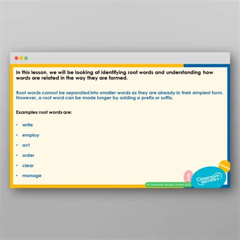 Free Root Words Prefixes And Suffixes Teaching Ppt Resource Classroom