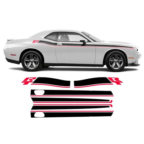 Vinyl Rt Short Stripes 2 Colors Dodgechallenger 2011 2020 Star Sam