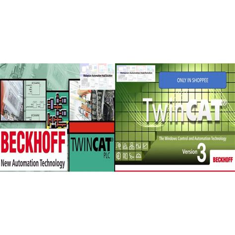 Twincat 2 Or 3 1 Beckhoff Plc Programming Software Shopee Malaysia