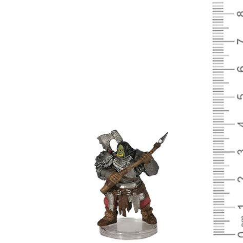 Pathfinder Miniatures Bestiary Unleashed 14 Orc Warrior Javelin