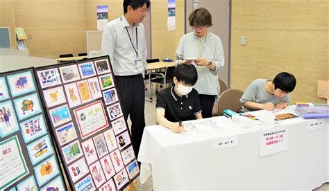 柏崎信金、障がい者の絵画制作実演会 「信金の日」でイベント ニッキンonline