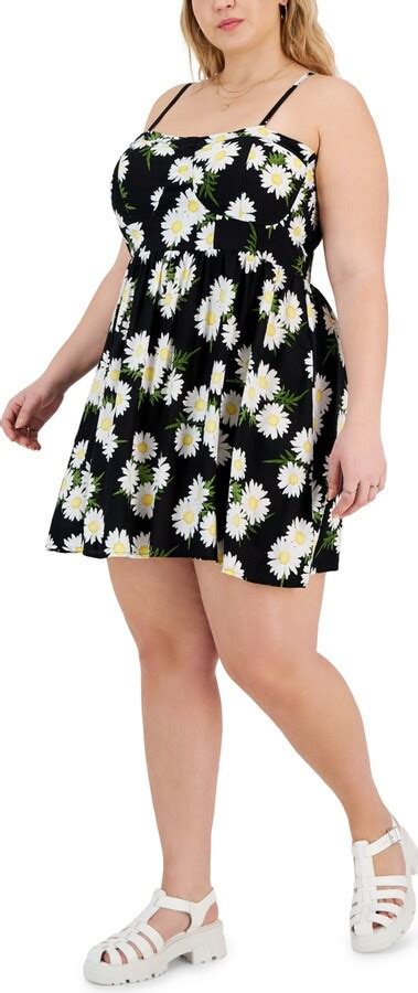 Full Circle Trends Trendy Plus Size Fit And Flare Dress Shopstyle