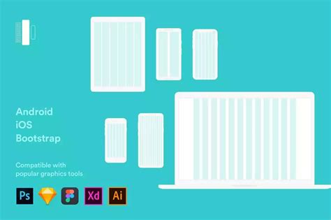 grid system library adobe xd templates design shack