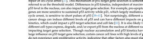 Examples Of P53 Post Translational Modifications And The Cell Fates Download Scientific Diagram