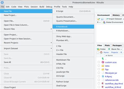 Working With Proteomics Data In R